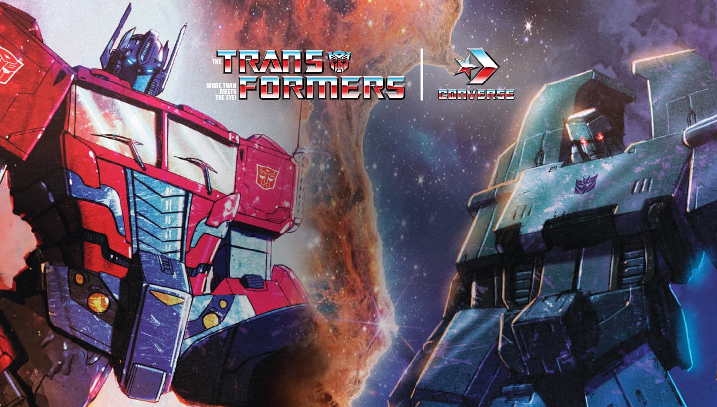 Converse x Transformers. Converse.com
